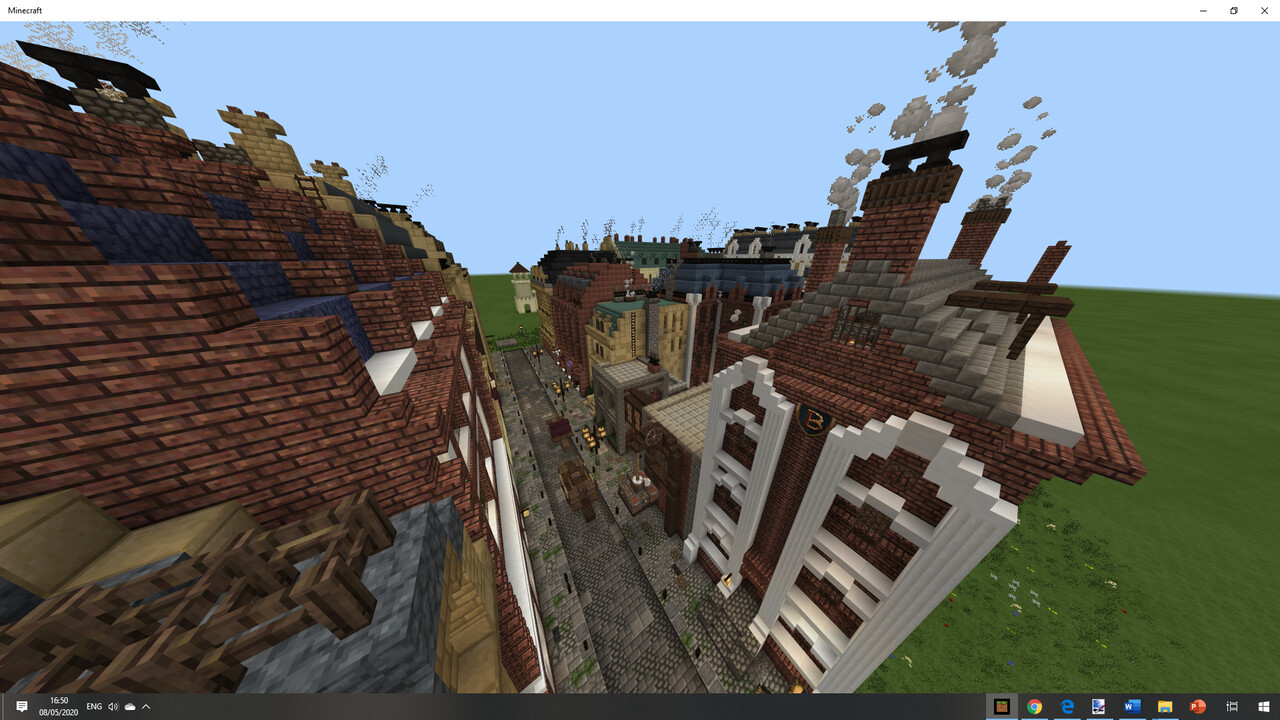 a street in london Minecraft Map