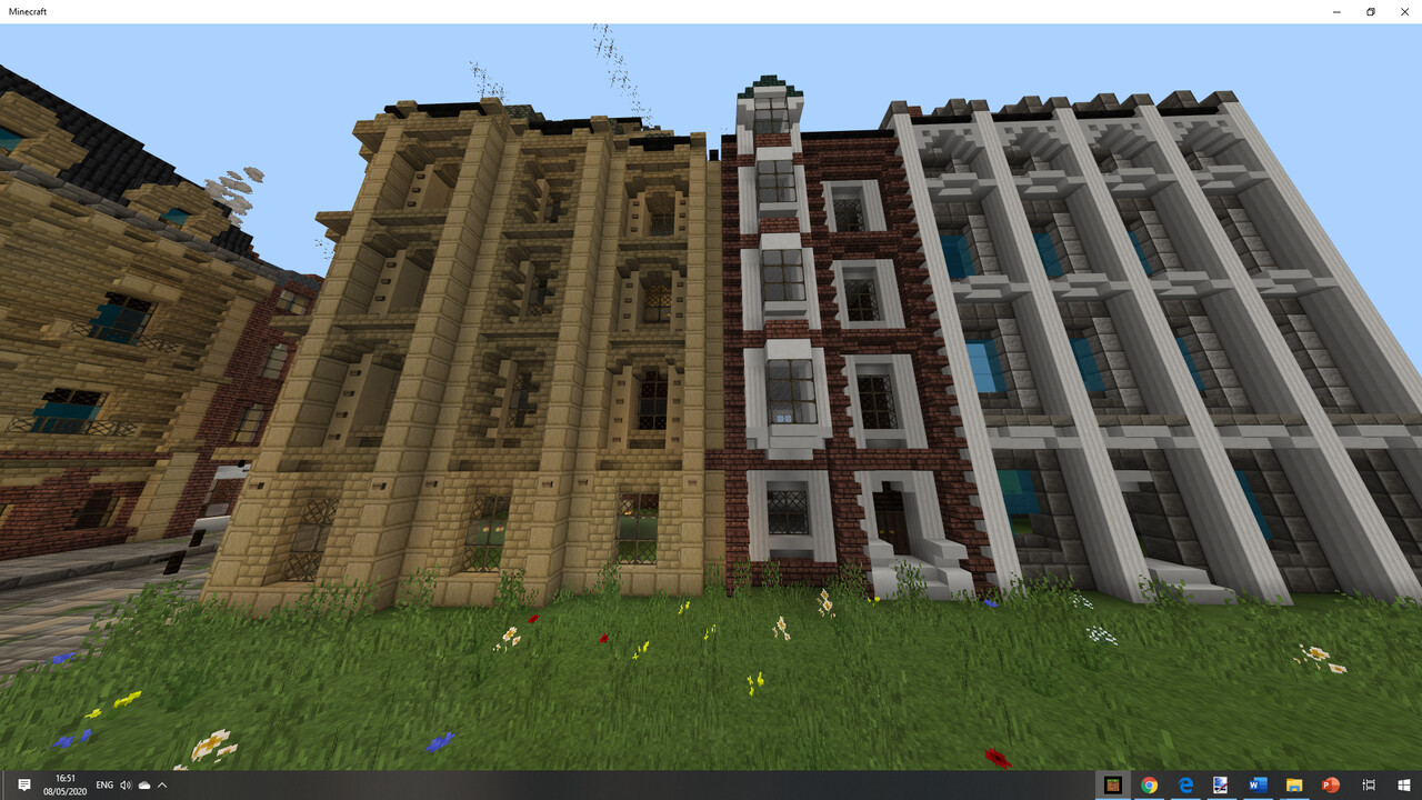 a street in london Minecraft Map