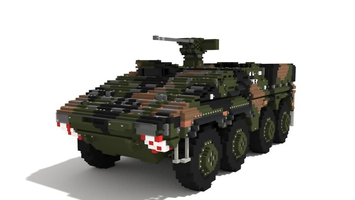 ARTEC Boxer 8x8 | FLW-200 Upfit | 10:1 Scale Armored Fighting Vehicle ...