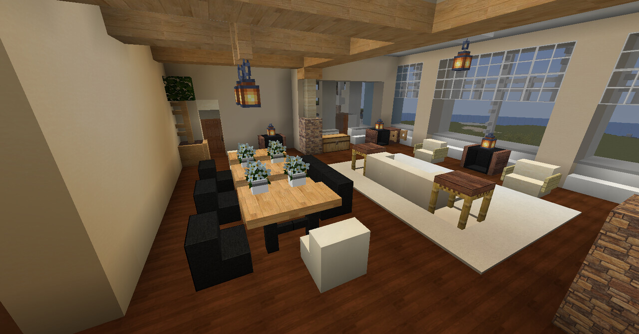 Dutch Colonial home #1 [With full interior and download] Minecraft Map
