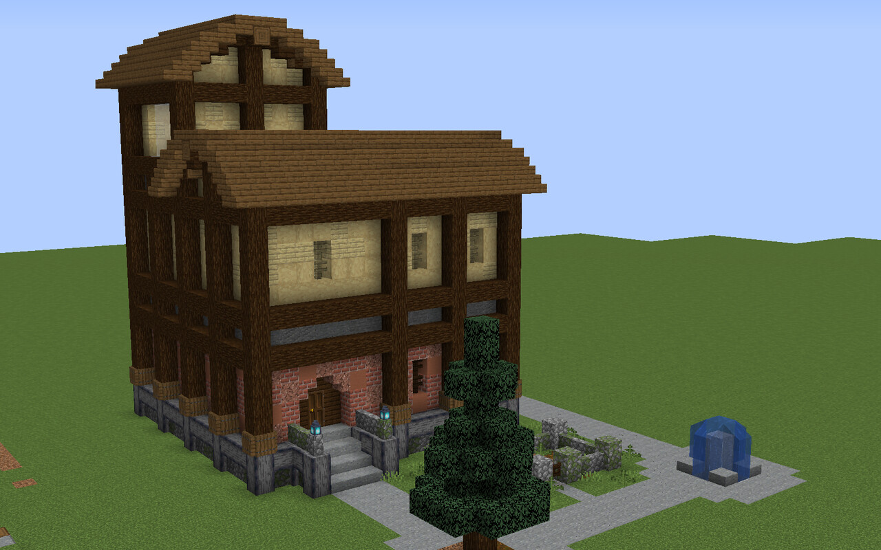 Bavarian Village Style House Minecraft Map