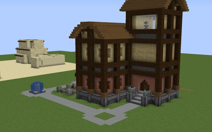 Bavarian Village Style House Minecraft Map