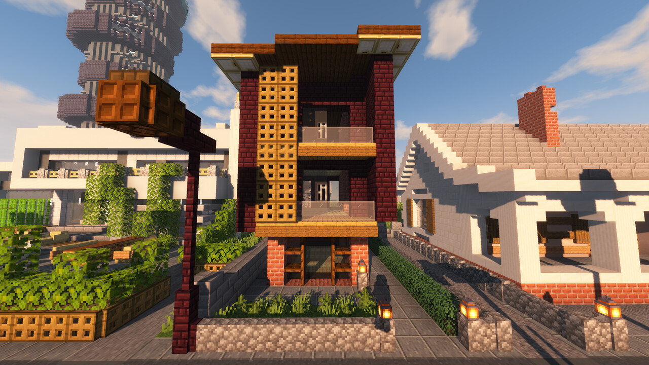 Small Townhouse Minecraft Map