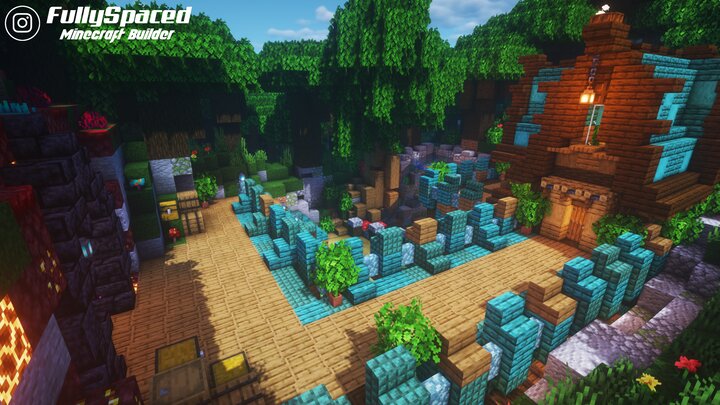 Dark Forest Survival Base! Minecraft Map