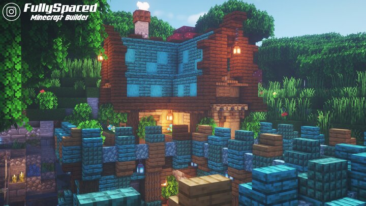 Dark Forest Survival Base! Minecraft Map