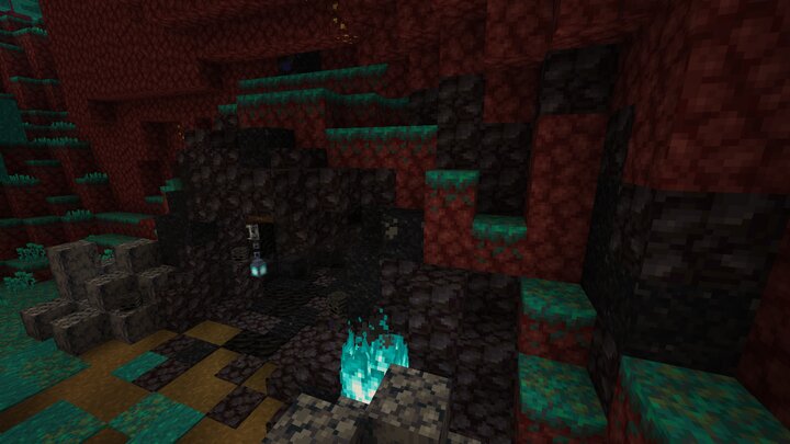 Nether Cave Entrance Tutorial!! Minecraft Map