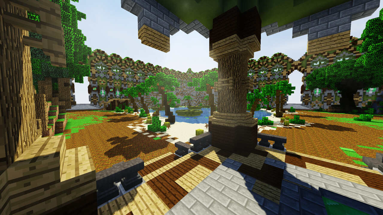 Spawn+Warzone PvP Faction by ZeyKyl Minecraft Map
