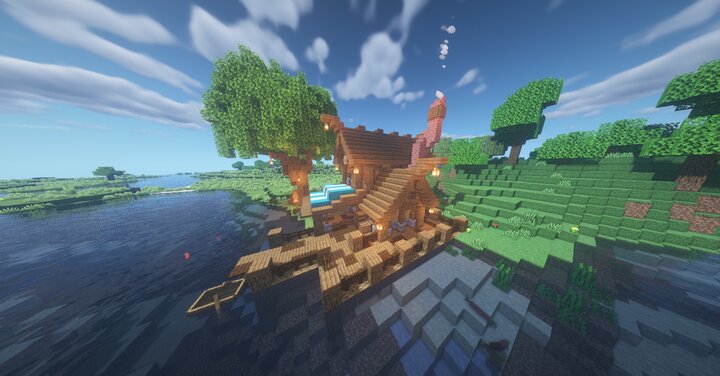 Casa de Pescador (Medieval) | Fisherman's House (Medieval) Minecraft Map