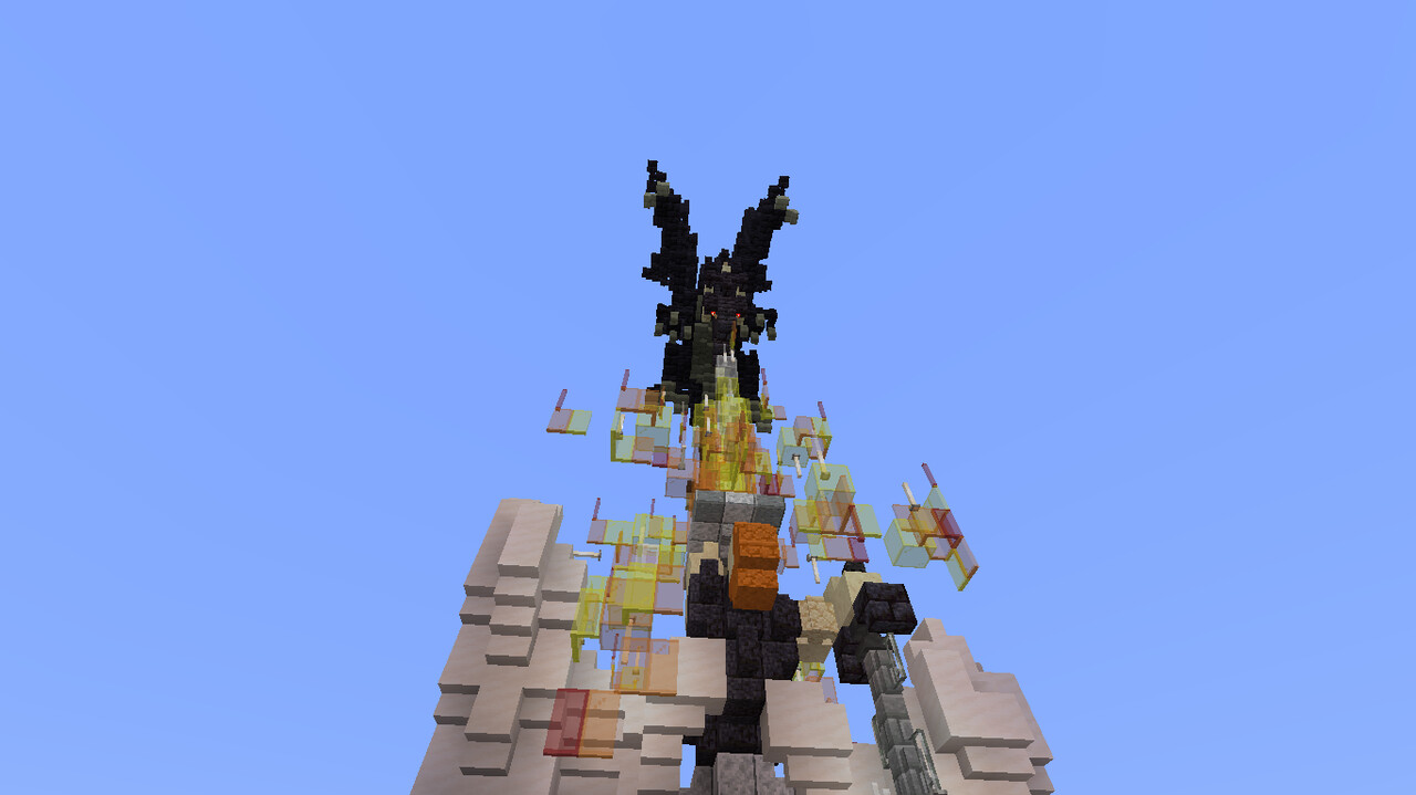 One Chunk of the Battlefield Minecraft Map