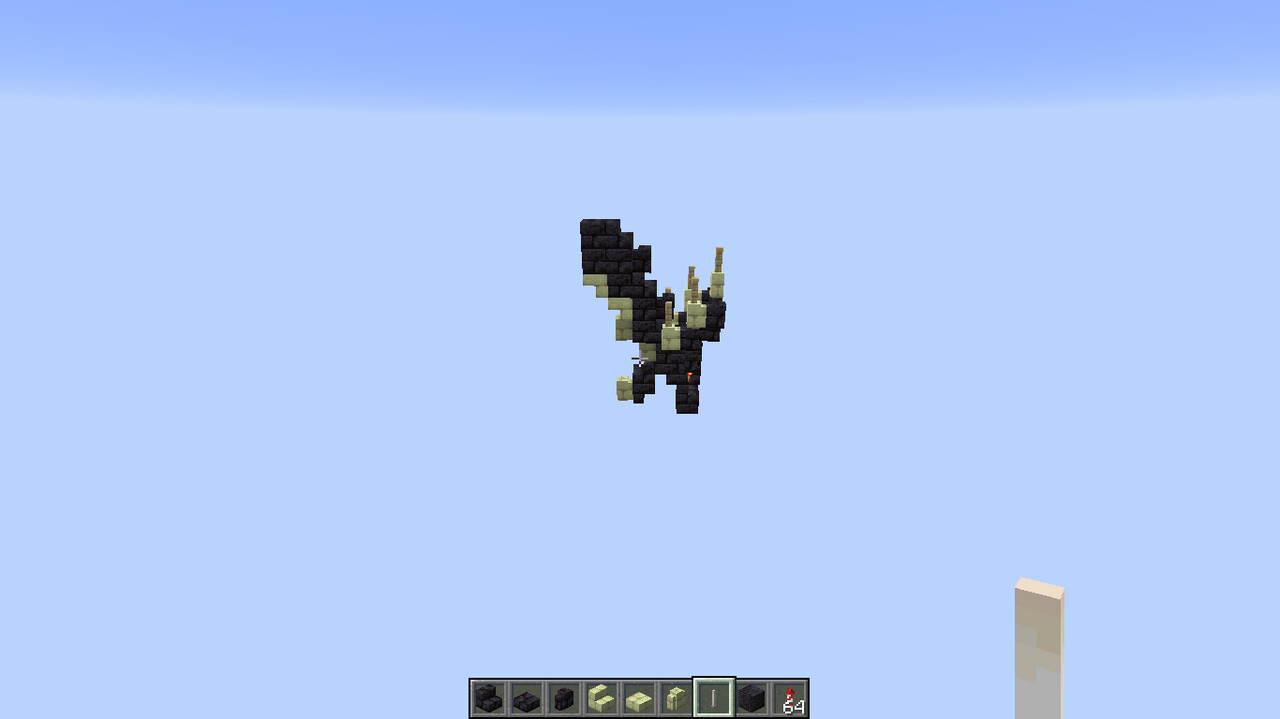 One Chunk of the Battlefield Minecraft Map