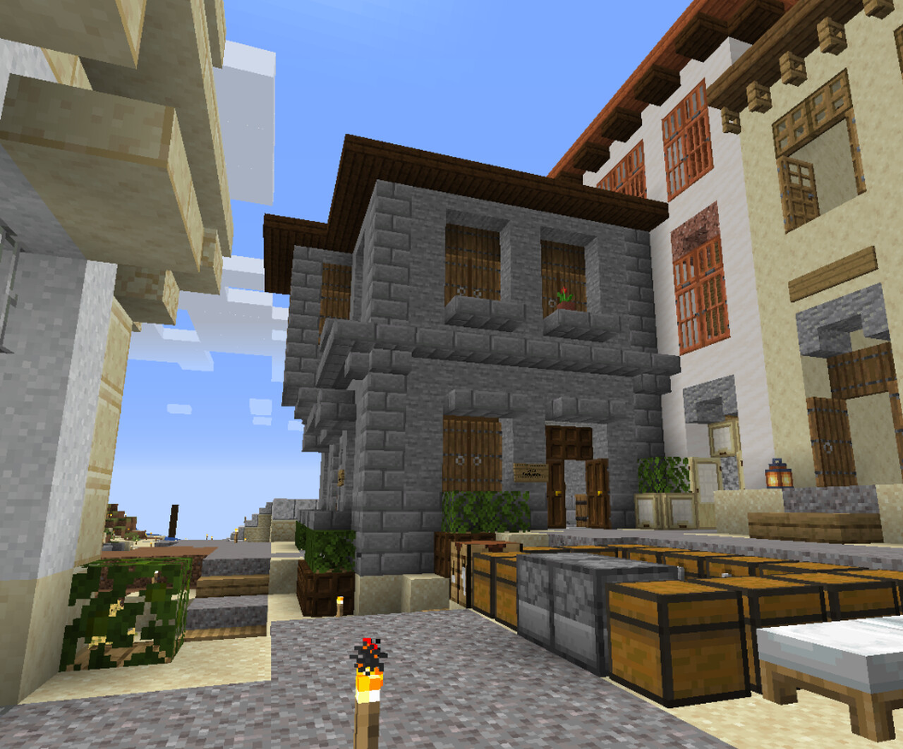 Stonebrick Ottoman house Minecraft Map