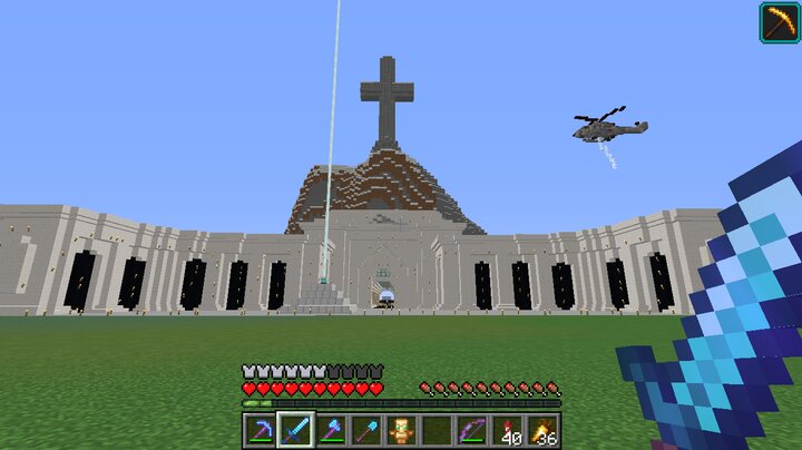 El Valle de los Caídos (Spain) Minecraft Map