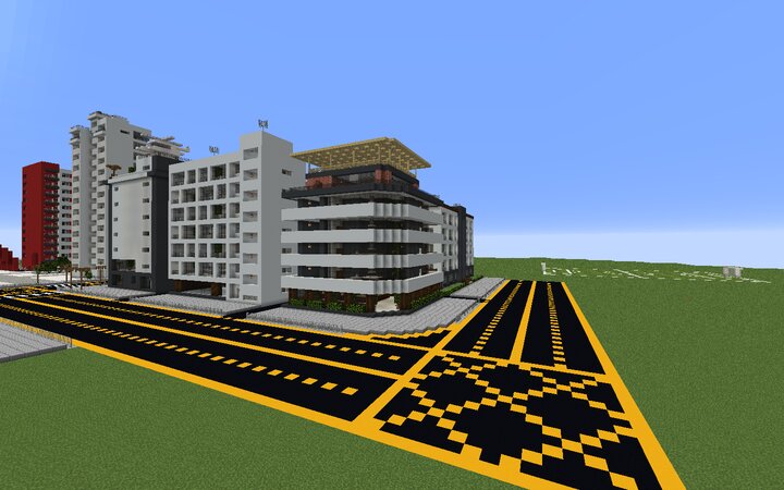 Communsm City / Big city and country Minecraft Map