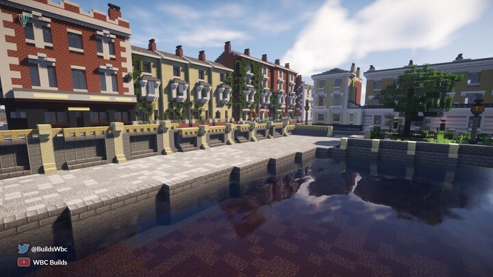 Passford Terrace, Walhampton Minecraft Map