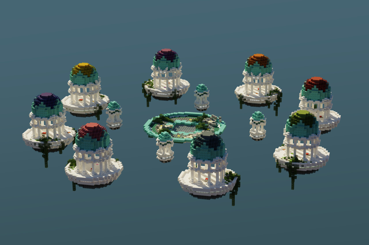 BedWars Map | Dome Minecraft Map