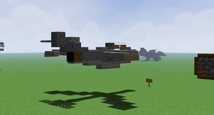 MiG-17 Schematics ! Minecraft Map
