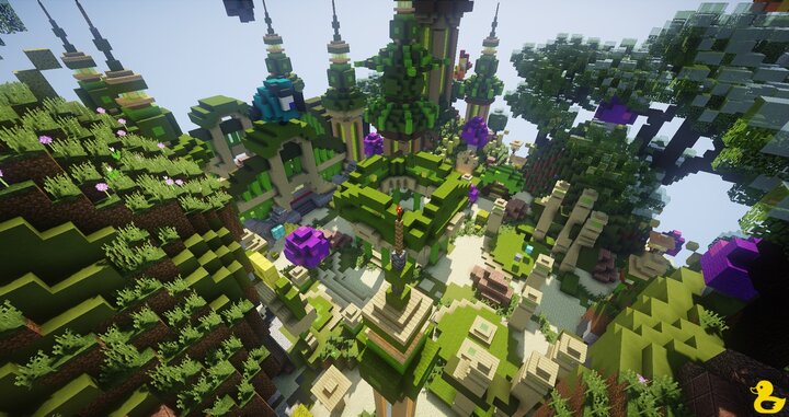 FunnyGrief Elf Spawn Minecraft Map