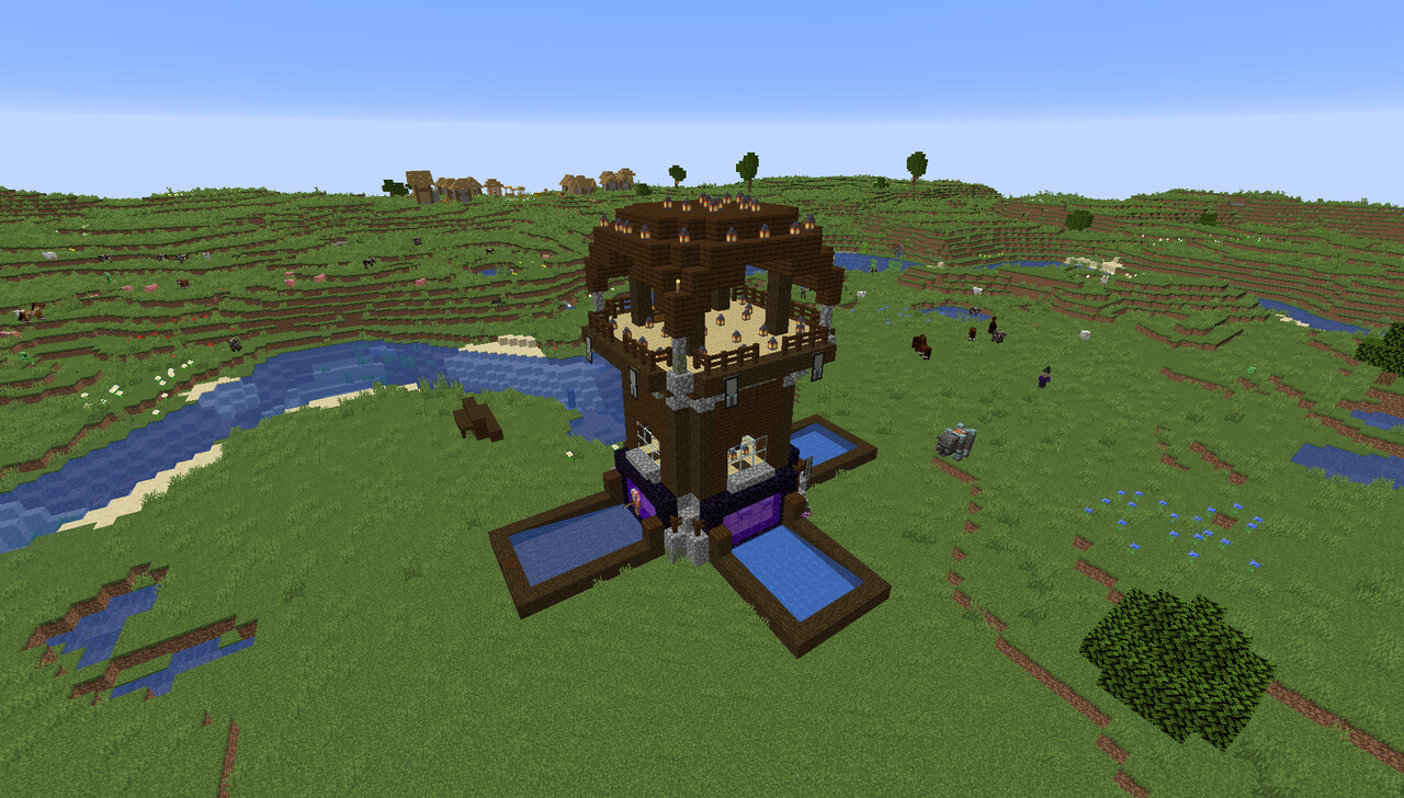 Nether Village Minecraft Map