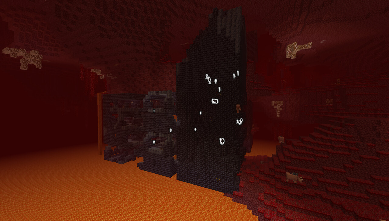 Nether Village Minecraft Map