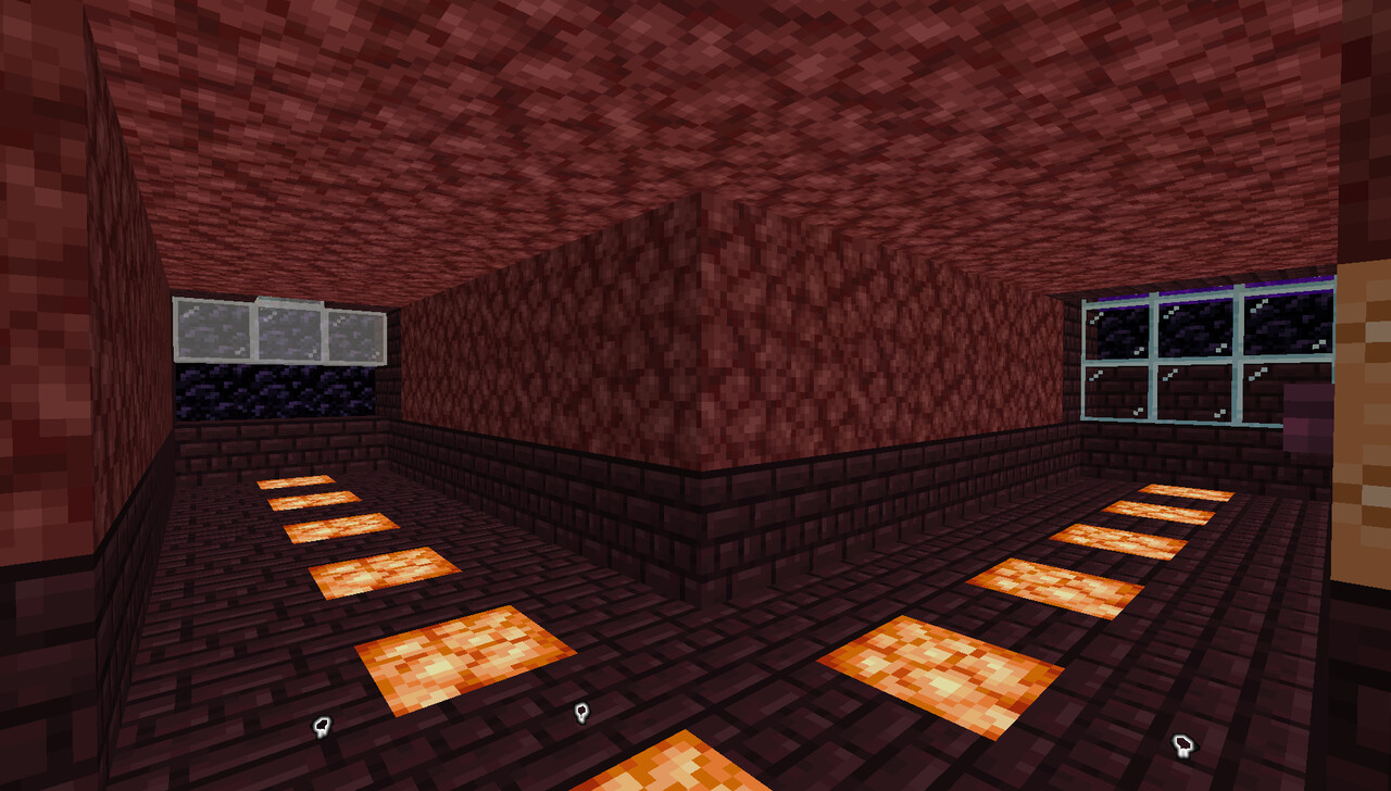 Nether Village Minecraft Map