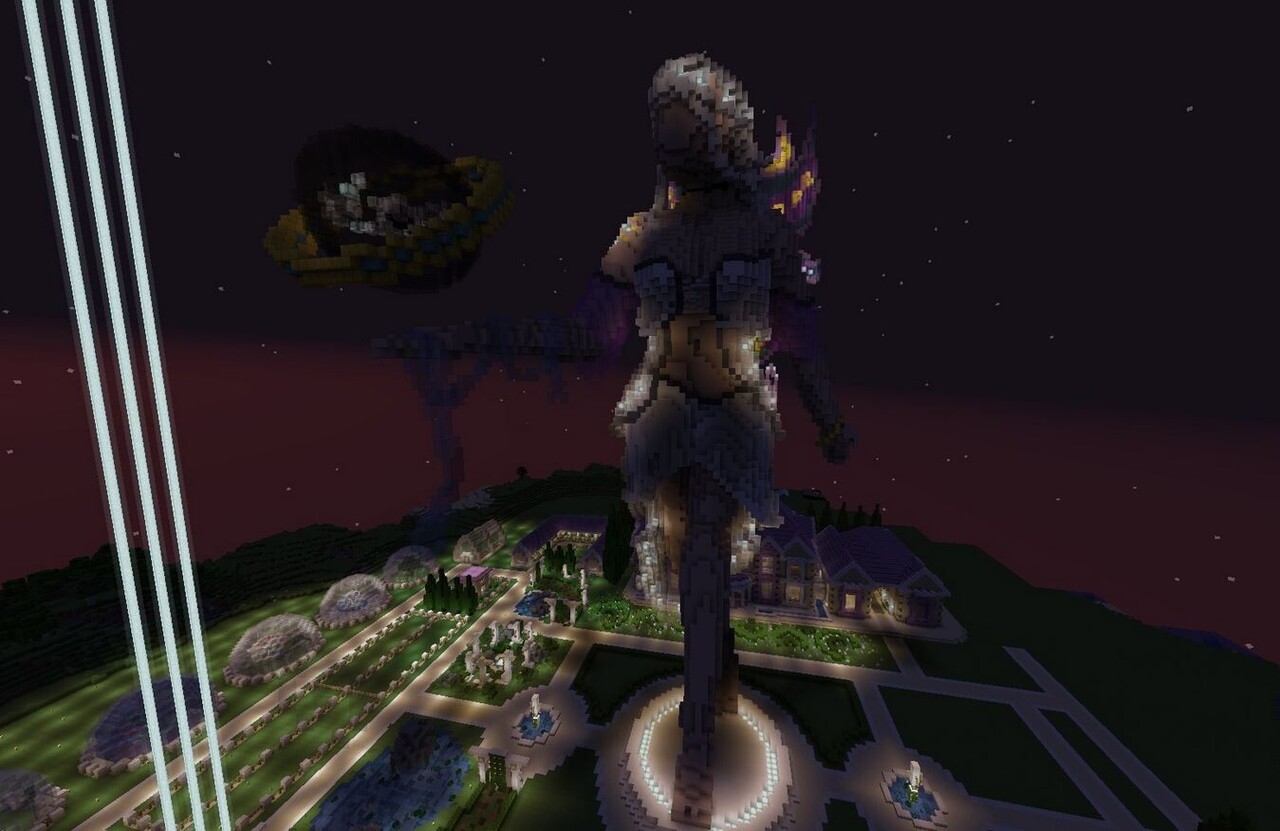 Enchanted Fairy Statue Minecraft Map