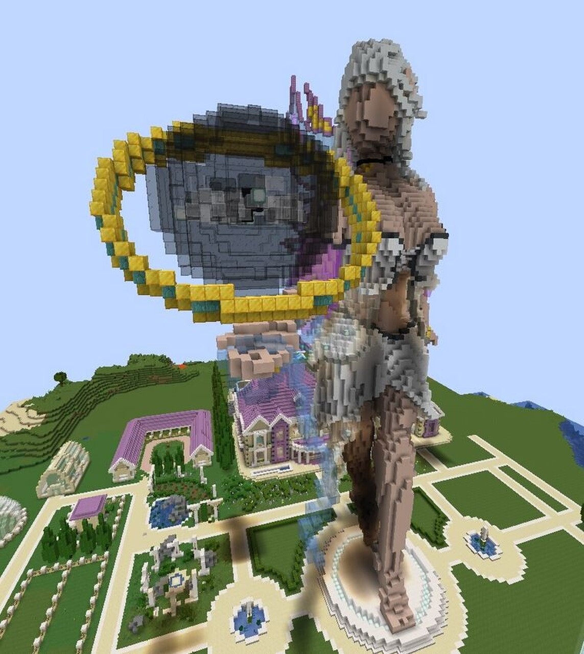 Enchanted Fairy Statue Minecraft Map