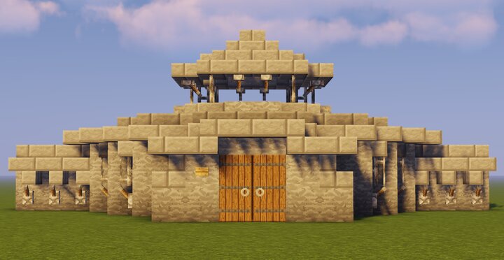 Jurassic Park III 2001 Aviary Minecraft Map