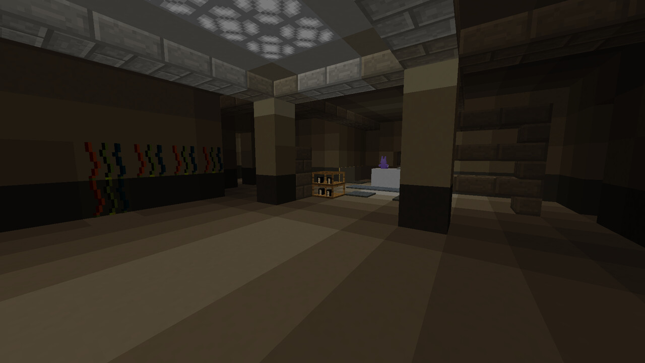 FNaC 2 Map (Functional Flashlight & Cameras!) Minecraft Map