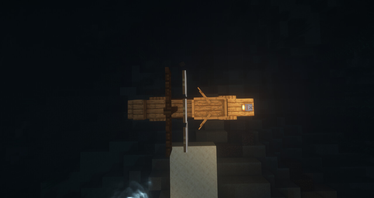 Tiny Spruce Plank Boat Minecraft Map