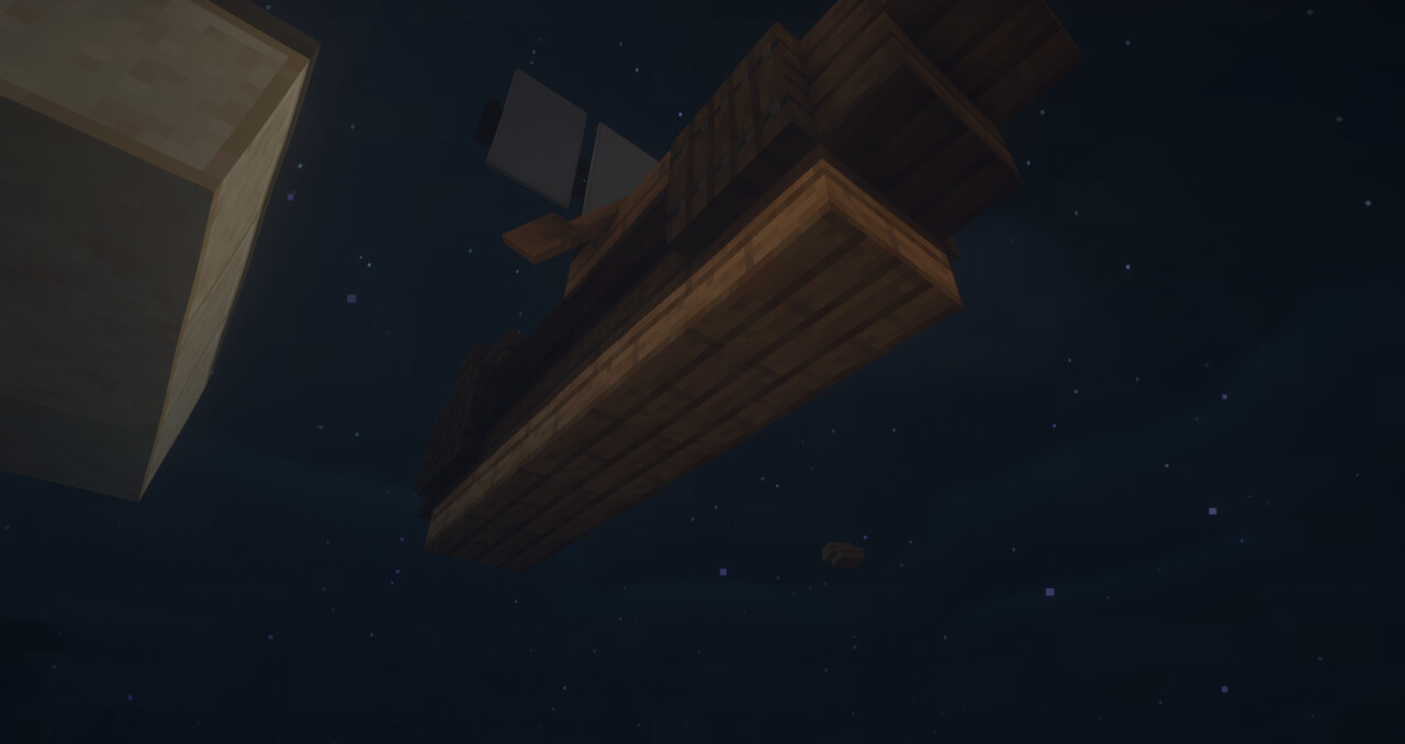 Tiny Spruce Plank Boat Minecraft Map