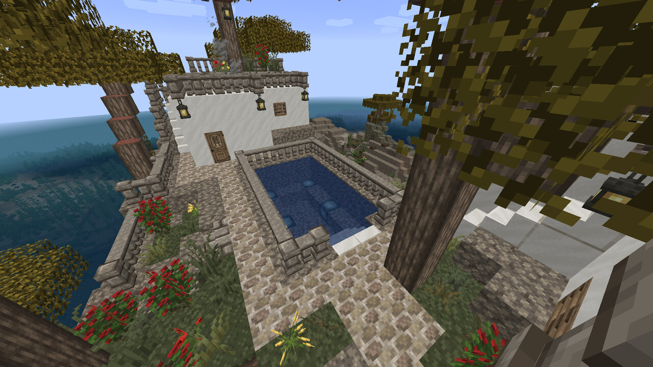 Delpheleia - Modern Greek Coastal Village - Version 1.14.4 Minecraft Map
