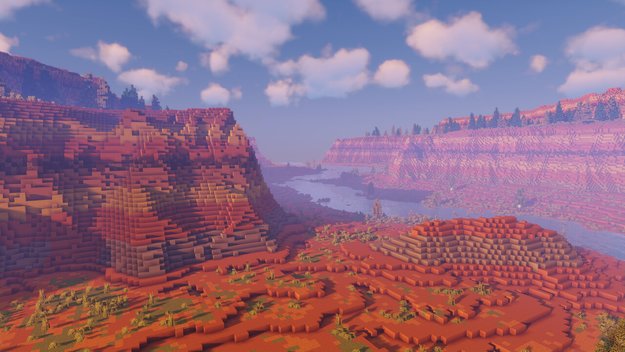 Canyon 1000x1000 Minecraft Map