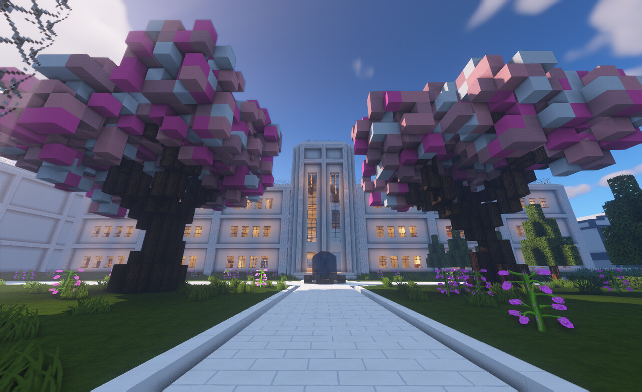 SUKAJARA | Japanese-Inspired Town Minecraft Map