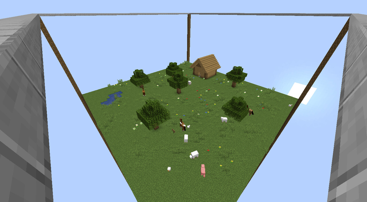 Layered Block Survival Minecraft Map