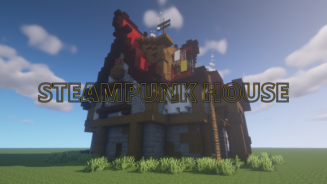 Steampunk Logging House Minecraft Map