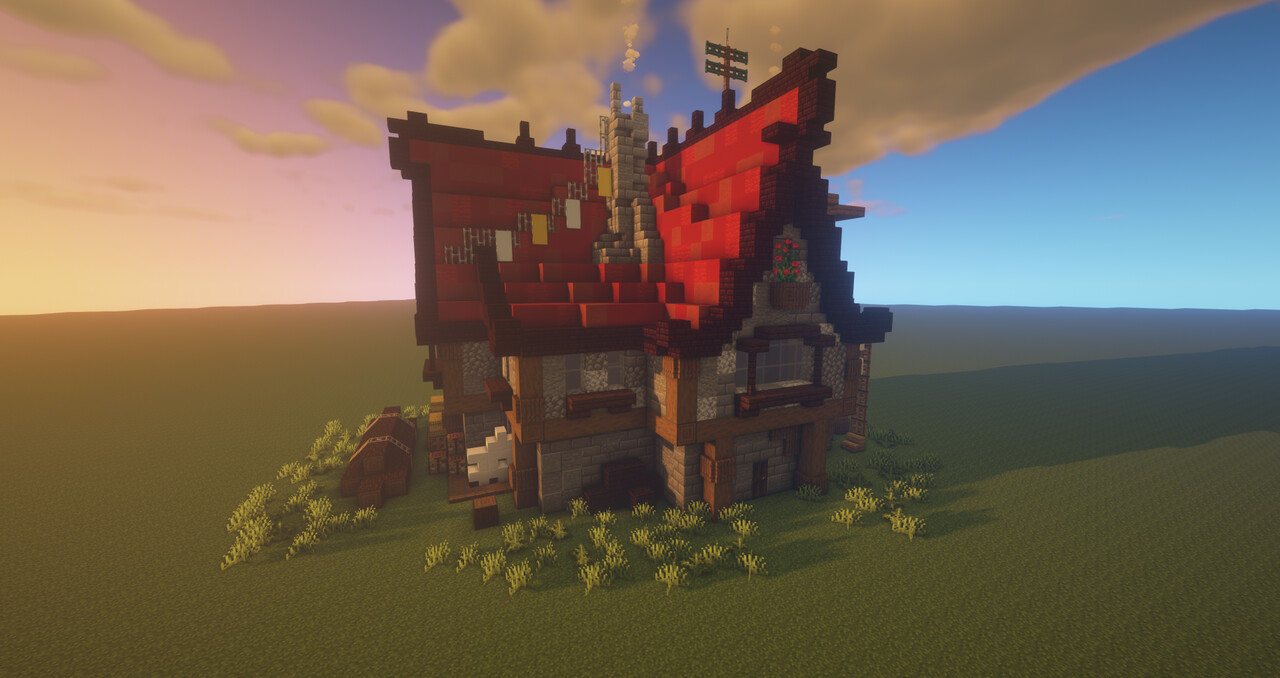 Steampunk Logging House Minecraft Map