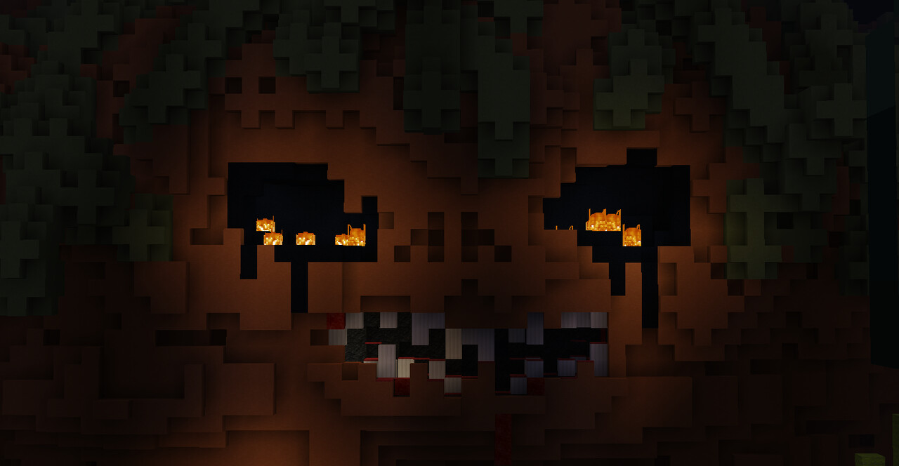 Halloween Giant Pumpkin Minecraft Map