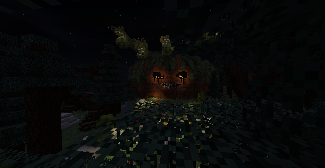 Halloween Giant Pumpkin Minecraft Map