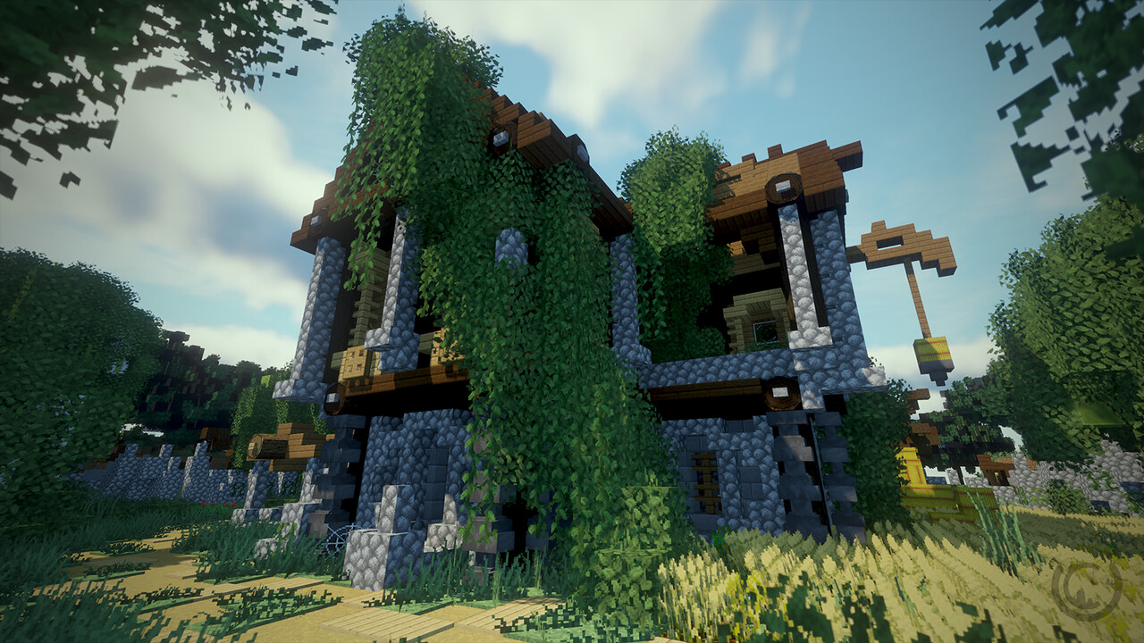 Small Spawn Map | The Forgotten Herbalist Minecraft Map