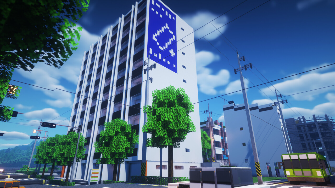 Officetel of mirror's Edge Minecraft Map