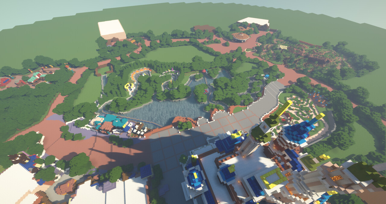 Shanghai Disneyland Minecraft Map