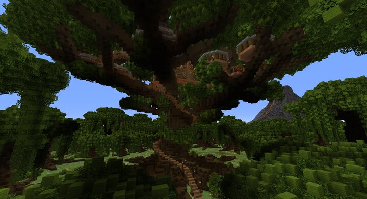 Tree base Minecraft Map