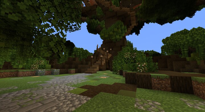 Tree base Minecraft Map