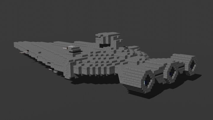 Arquitens-class Light Cruiser (not 1:1 Scale) Minecraft Map