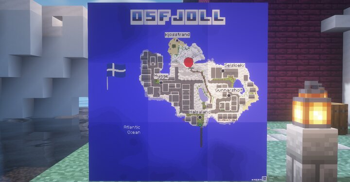 Osfjoll - A Scandinavian City Minecraft Map