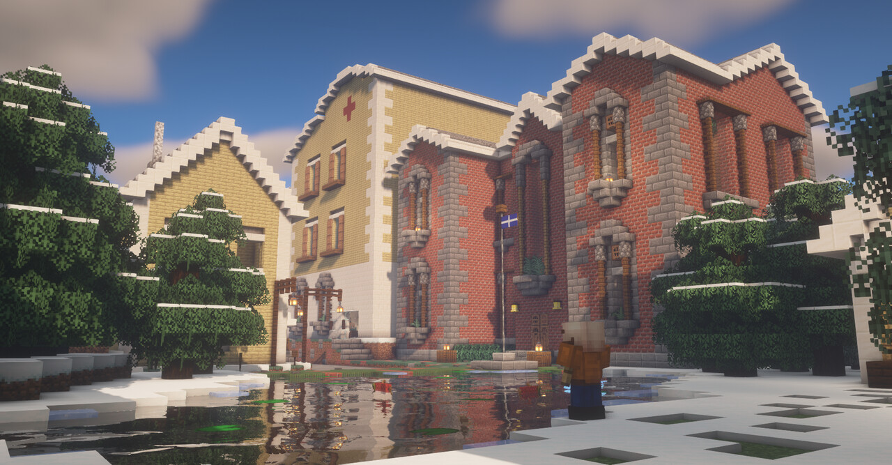 Osfjoll - A Scandinavian City Minecraft Map