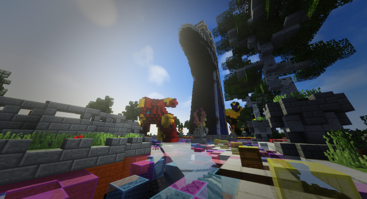 Avengers Lobby VOL1 Minecraft Map