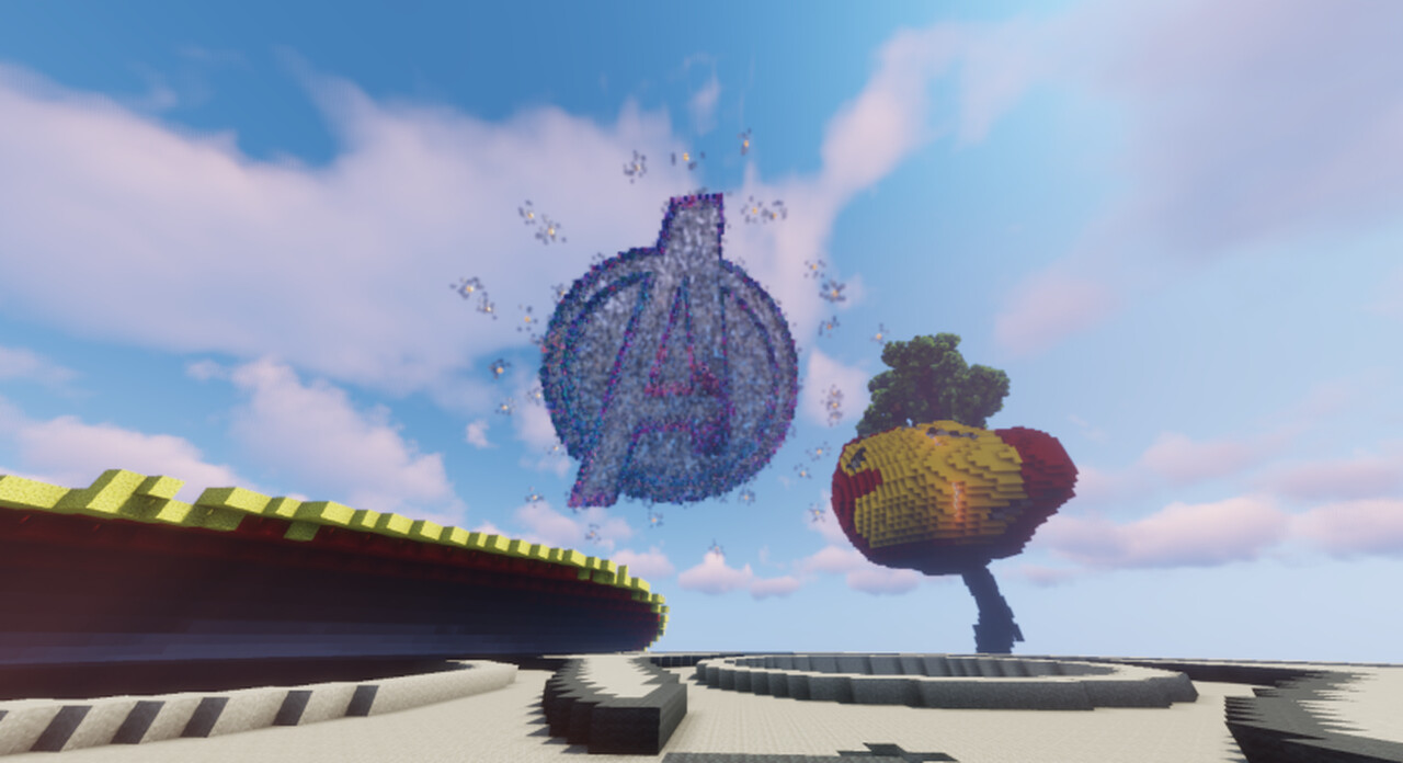 Avengers Lobby VOL1 Minecraft Map