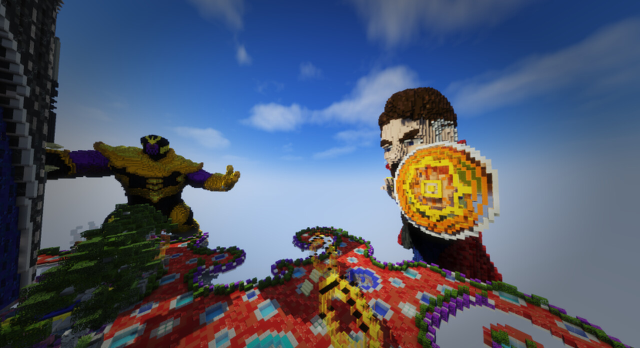 Avengers Lobby VOL1 Minecraft Map