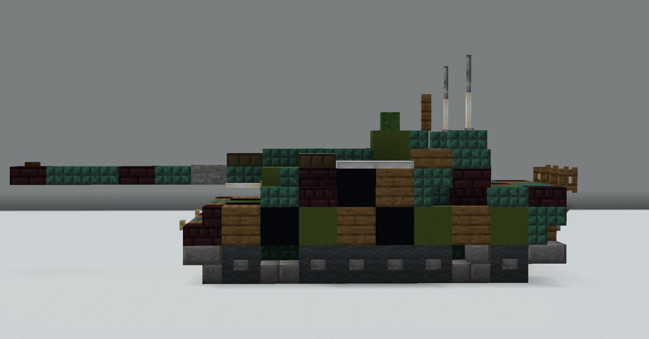 AMX-56 Leclerc(1.5:1 scale) Minecraft Map